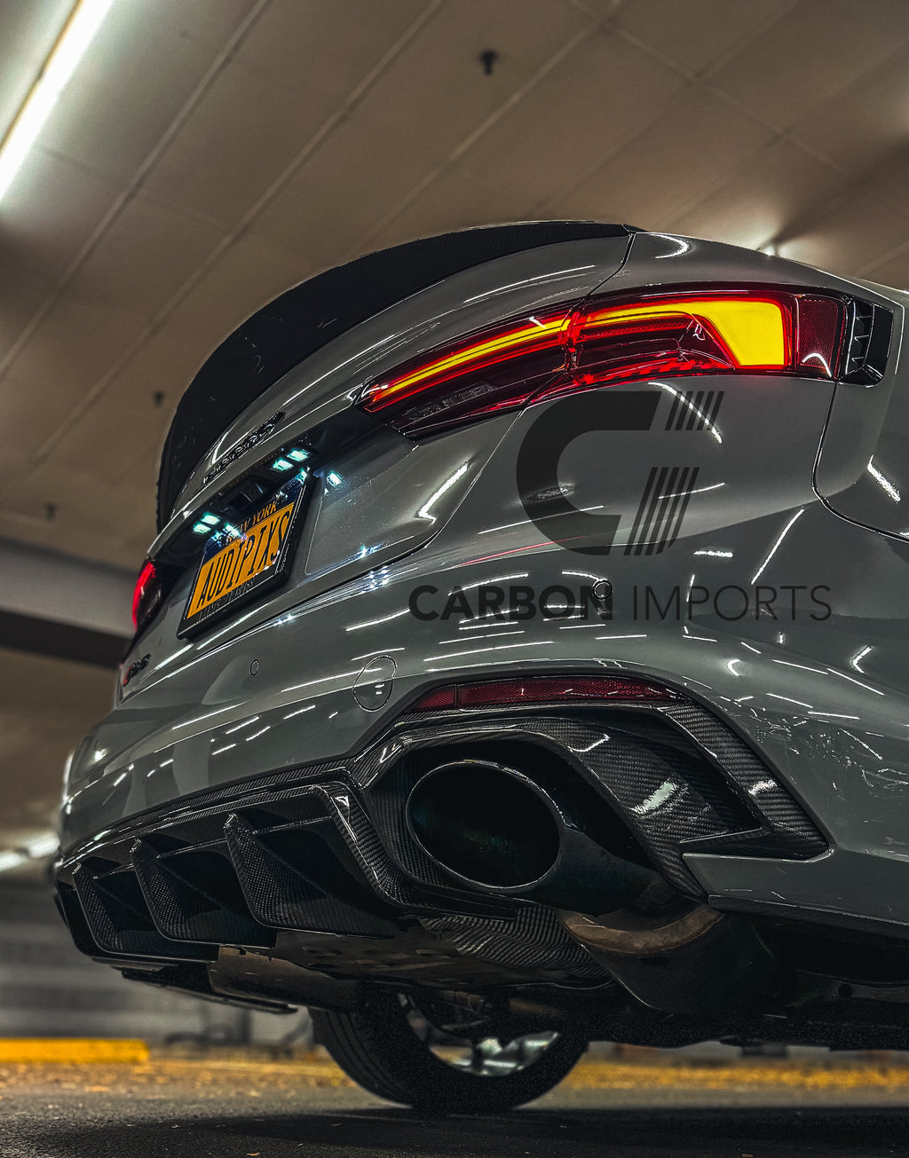 Audi RS5 2017-2019 B9 Carbon Fiber Rear Diffuser – Carbon Imports