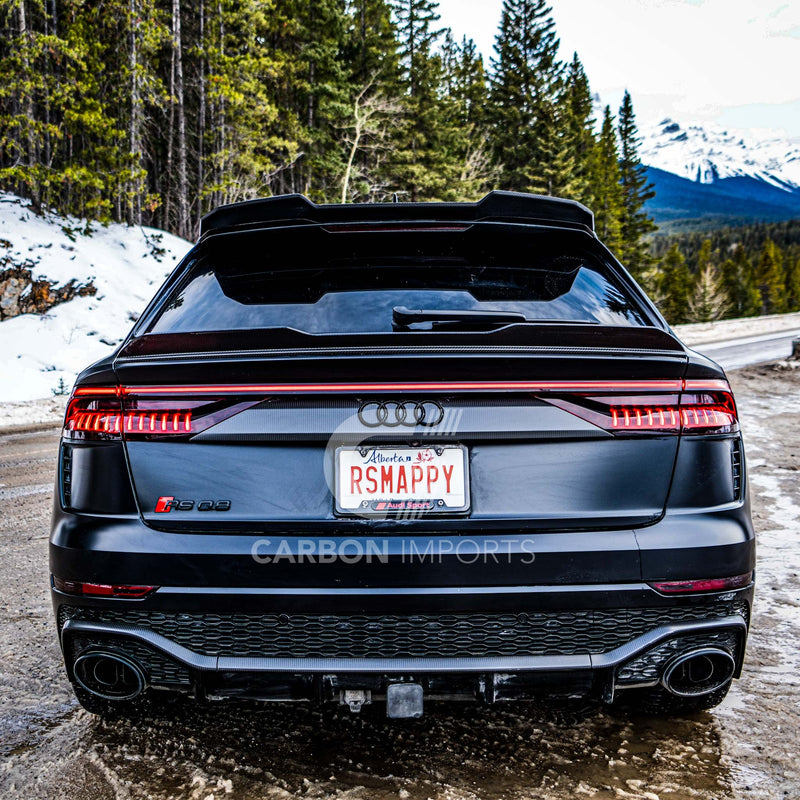 Audi RSQ8 Carbon Fiber Roof Spoiler 2020-2024 – Carbon Imports