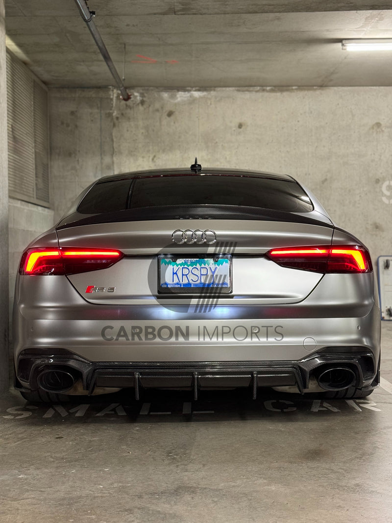 Audi RS5 2017-2019 B9 Carbon Fiber Rear Diffuser – Carbon Imports