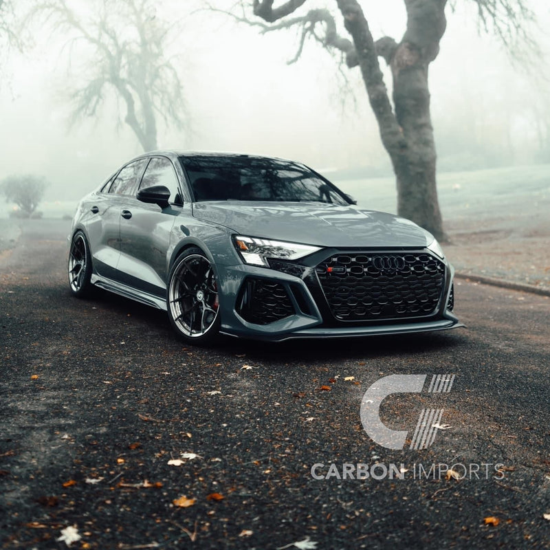 Audi RS3 8Y Carbon Front Fiber Lip 2021-2025 – Carbon Imports