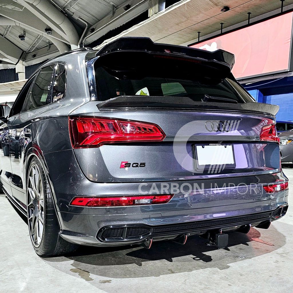Audi Q5 S-Line/ SQ5 Carbon Fiber Trunk Lip 2018-2023 – Carbon Imports