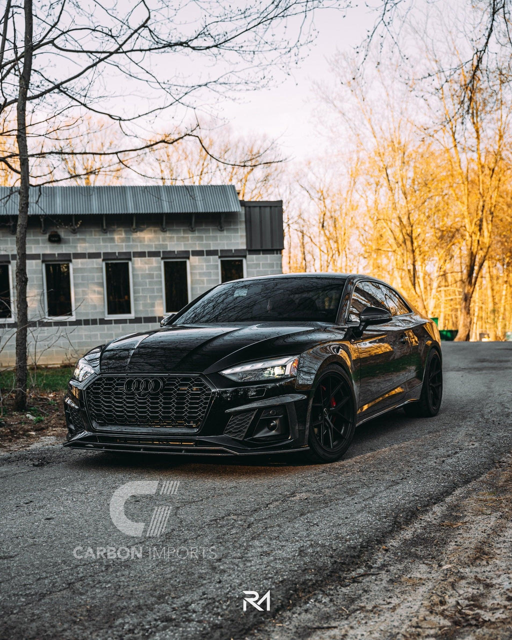 Audi A5/S5 2019-2024 B9.5 Carbon Fiber Front Lip – Carbon Imports