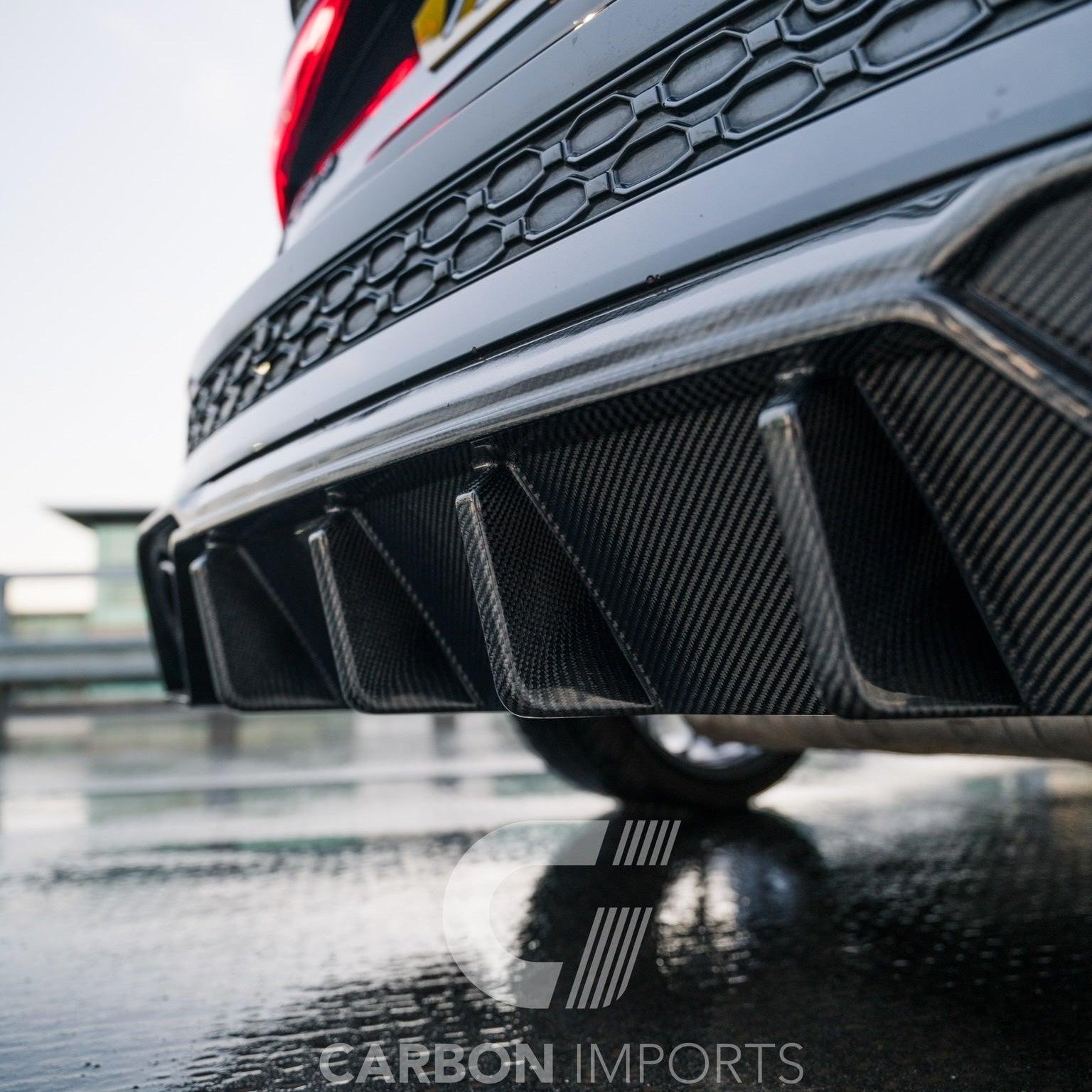 Audi RS3 Carbon Fiber Rear Diffuser 2021-2024 – Carbon Imports