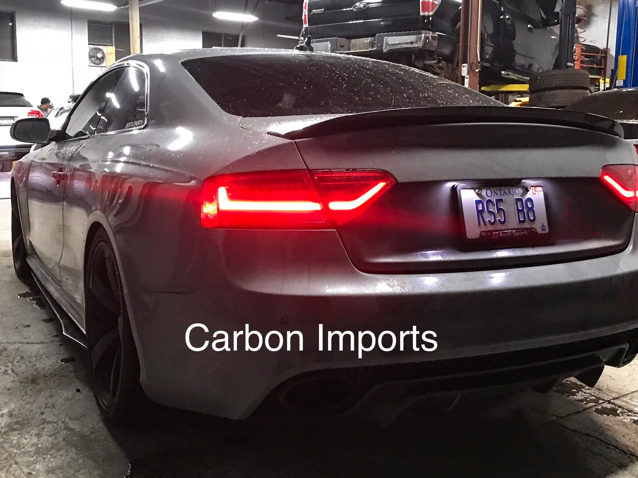 Audi Rs5 2010 2016 B8 B8 5 Carbon Fiber Spoiler V1 Carbon Imports