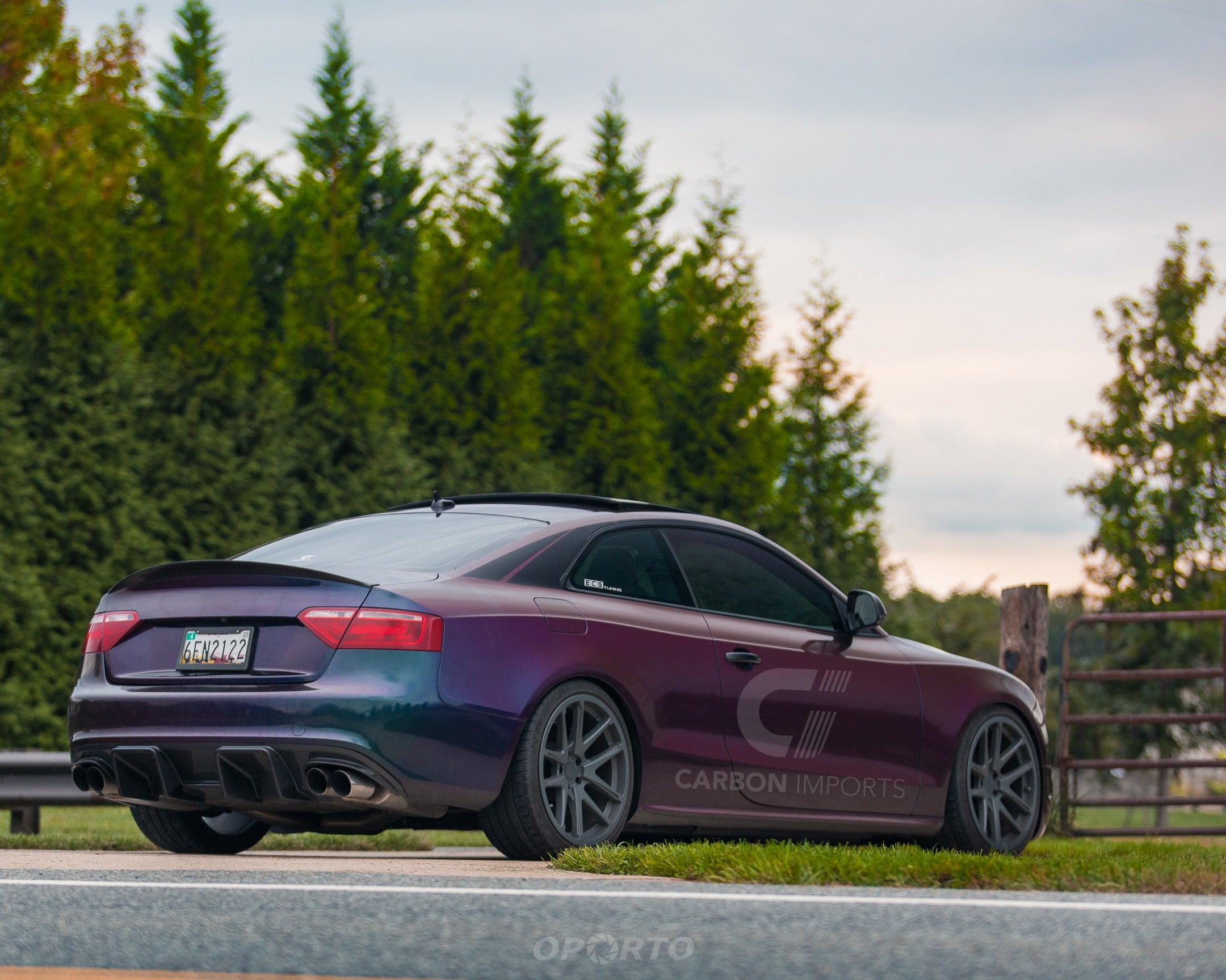 Audi S5/A5 S-Line B8 Carbon Fiber Rear Diffuser 2007-2012 – Carbon Imports